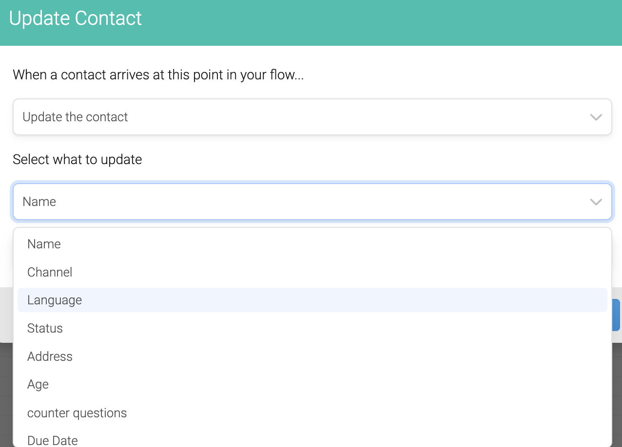 Using a Flow to Set a Contact's Language | OneDais
